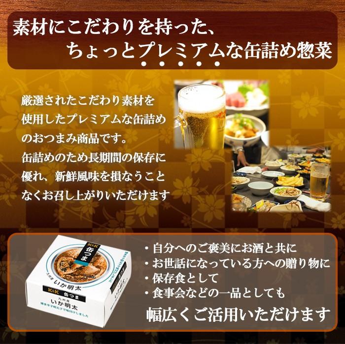 缶つま 缶詰め 九州産いか明太45g K＆K国分 惣菜 おつまみ – 自然派
